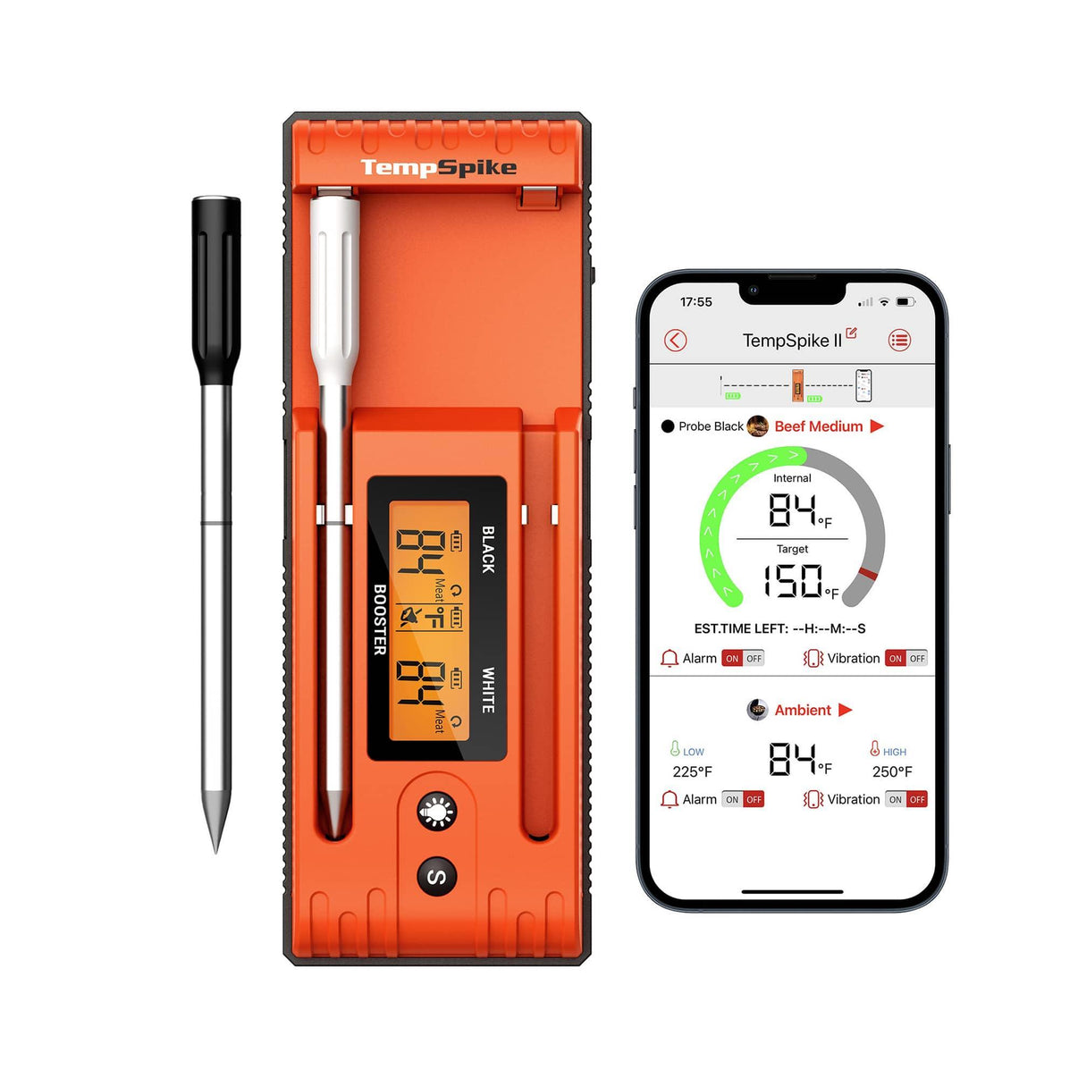 ThermoPro TP962 Bluetooth, Digital,Çift Problu Profesyonel Et Termomet ...